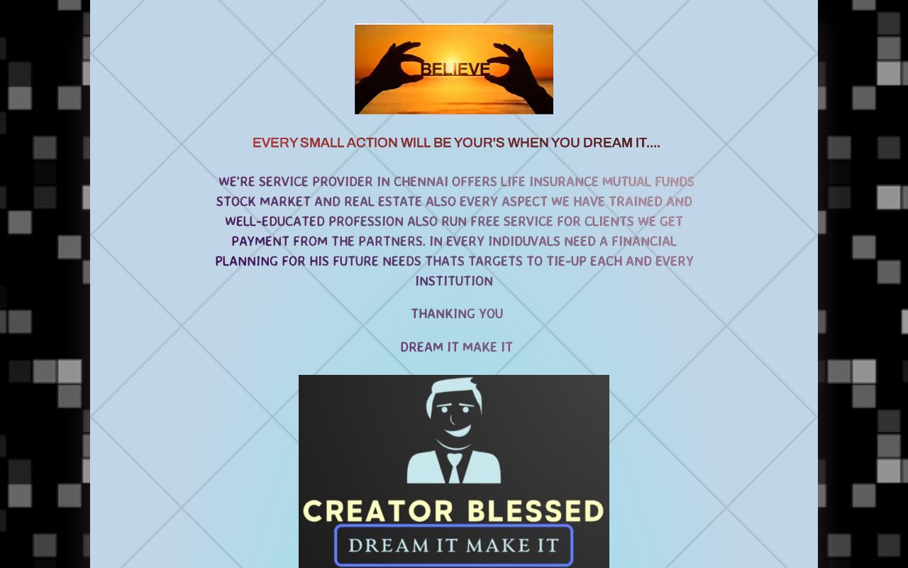 CREATOR BLESSED
